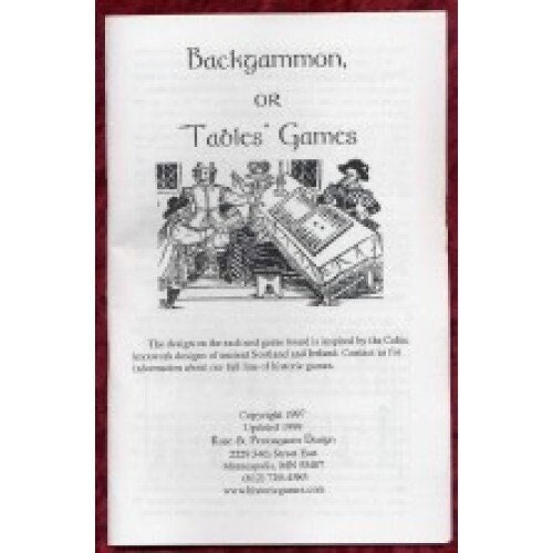 Backgammon Rules - Etsy