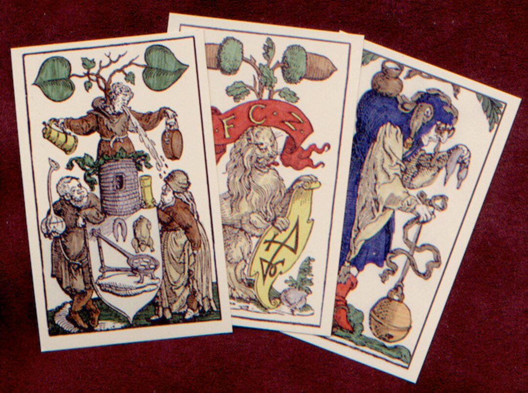 16th Century Satirical Playing Cards UPDATED - Etsy