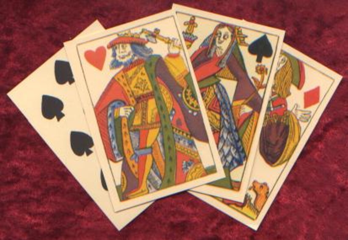 16th Century French Playing Cards - Etsy