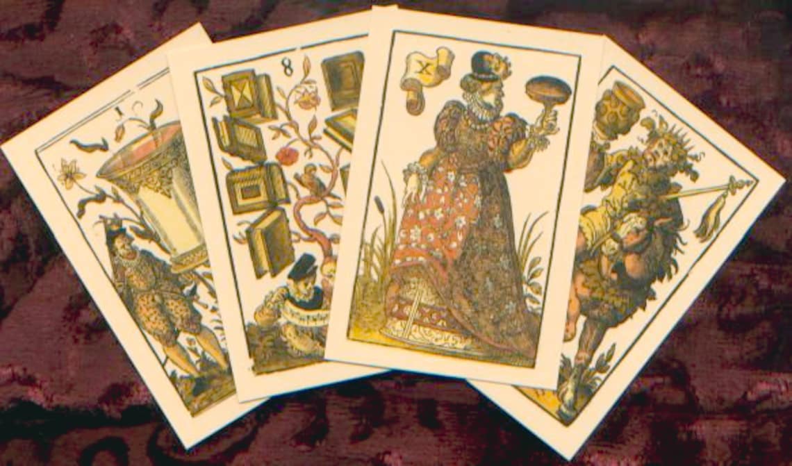 16th Century German Playing Cards - Etsy