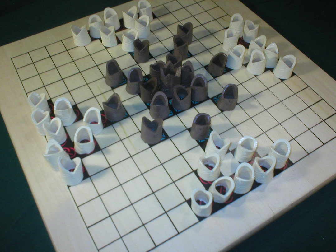 Hnefatafl & Morris Two Sided Game - Etsy