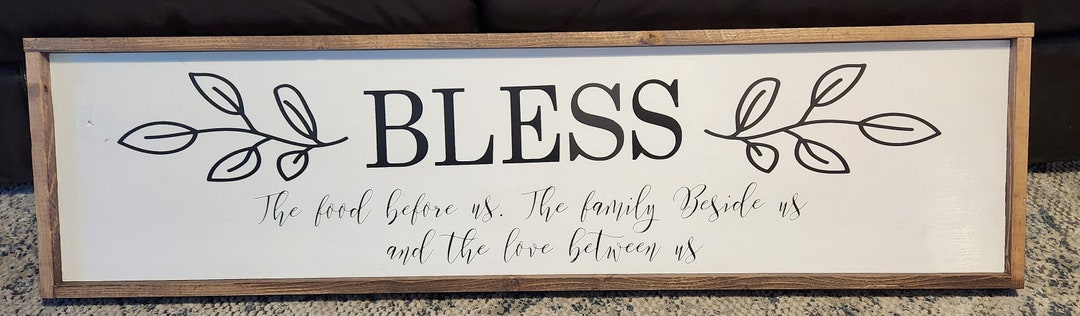 Bless Sign - Etsy