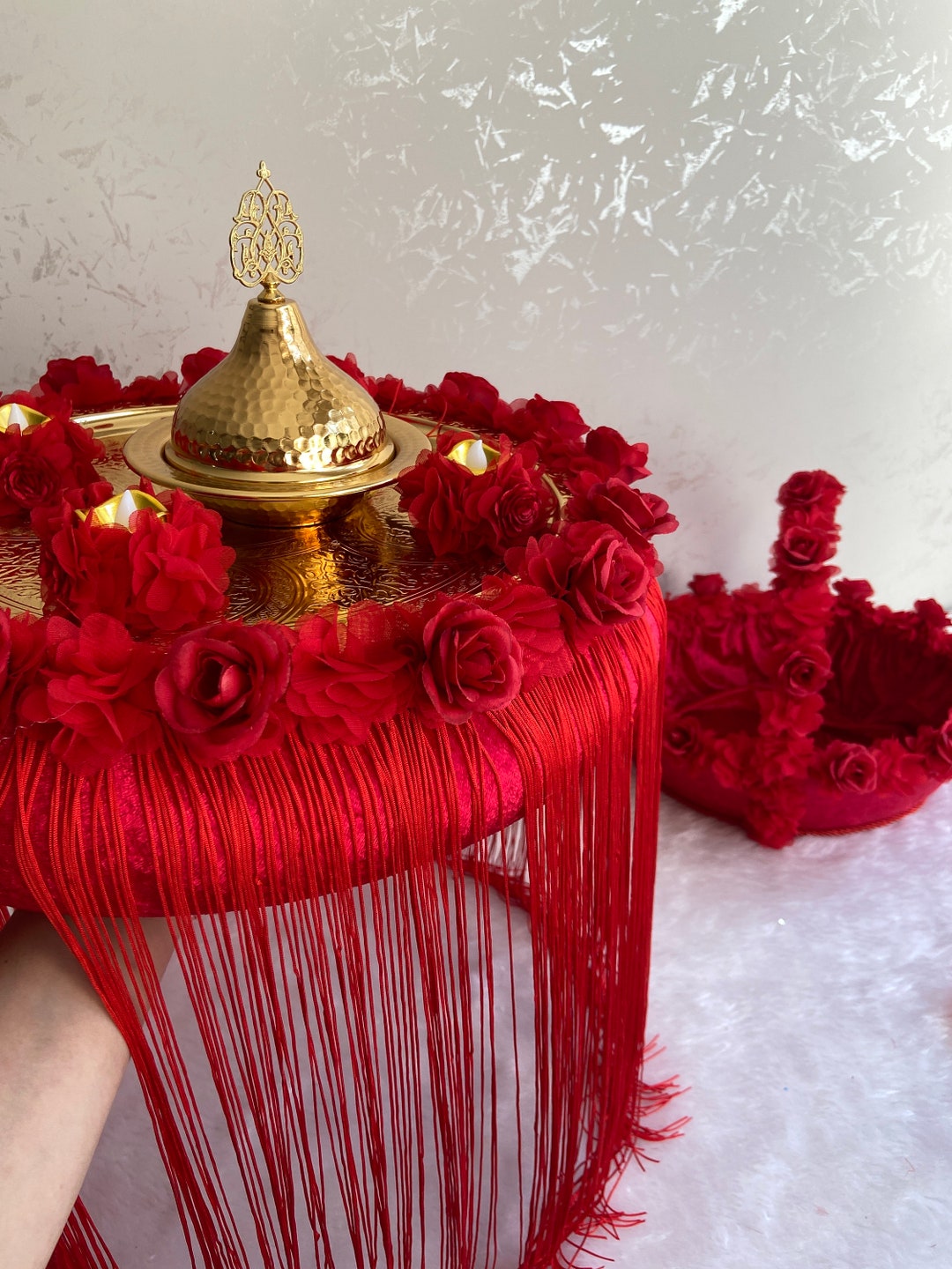 Henna Tray and Basket, Henna Night Basket for Brides, Henna Tray ...