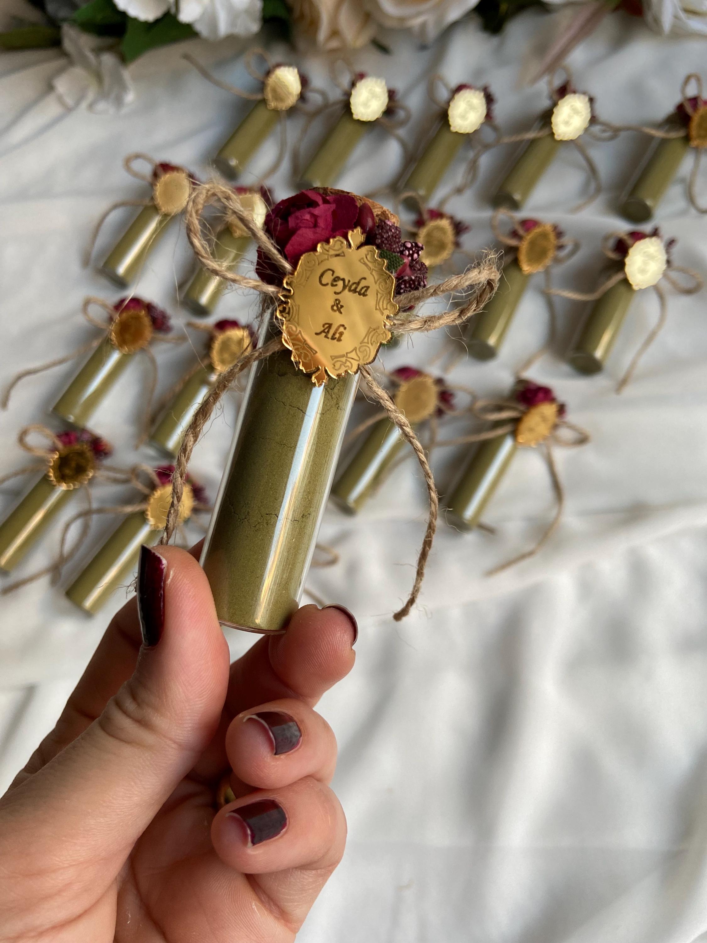 Personalized Henna Night Gift, Henna Tube Bottle and Dancing ...