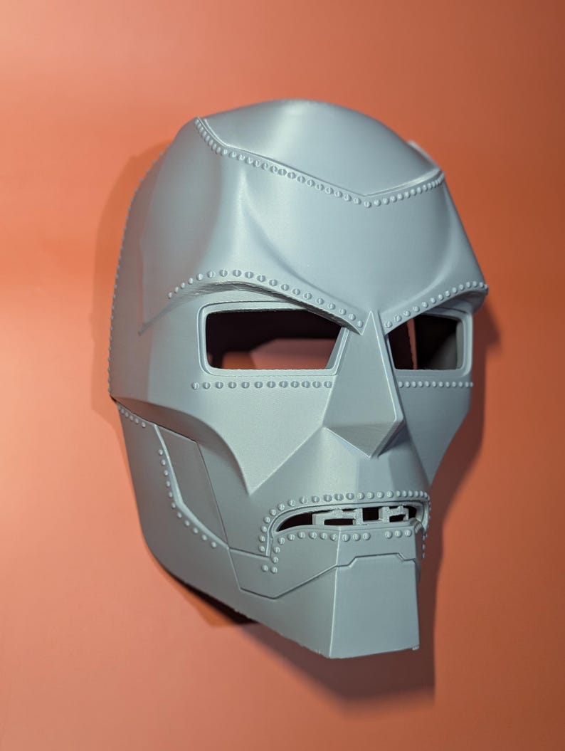 New Dr. Doom Mask, RDJ Dr. Doom, Marvel, 3D Printed, Prop, Replica ...