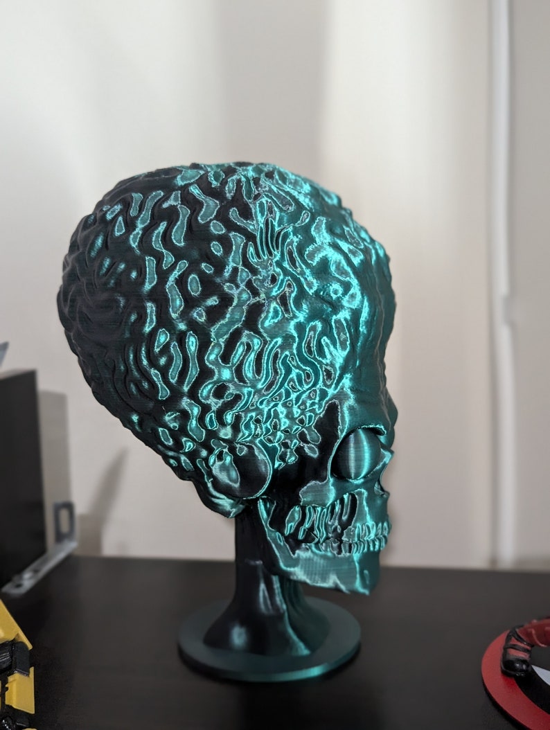 Mars Attacks Alien Head Bust and Headphone Holder, Many Color Options ...