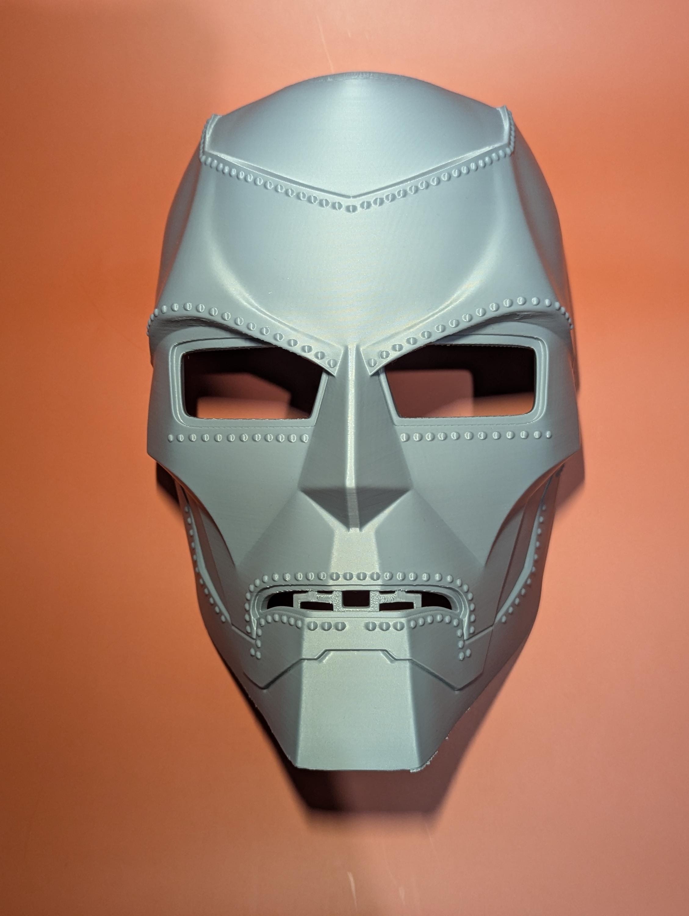 New Dr. Doom Mask, RDJ Dr. Doom, Marvel, 3D Printed, Prop, Replica ...