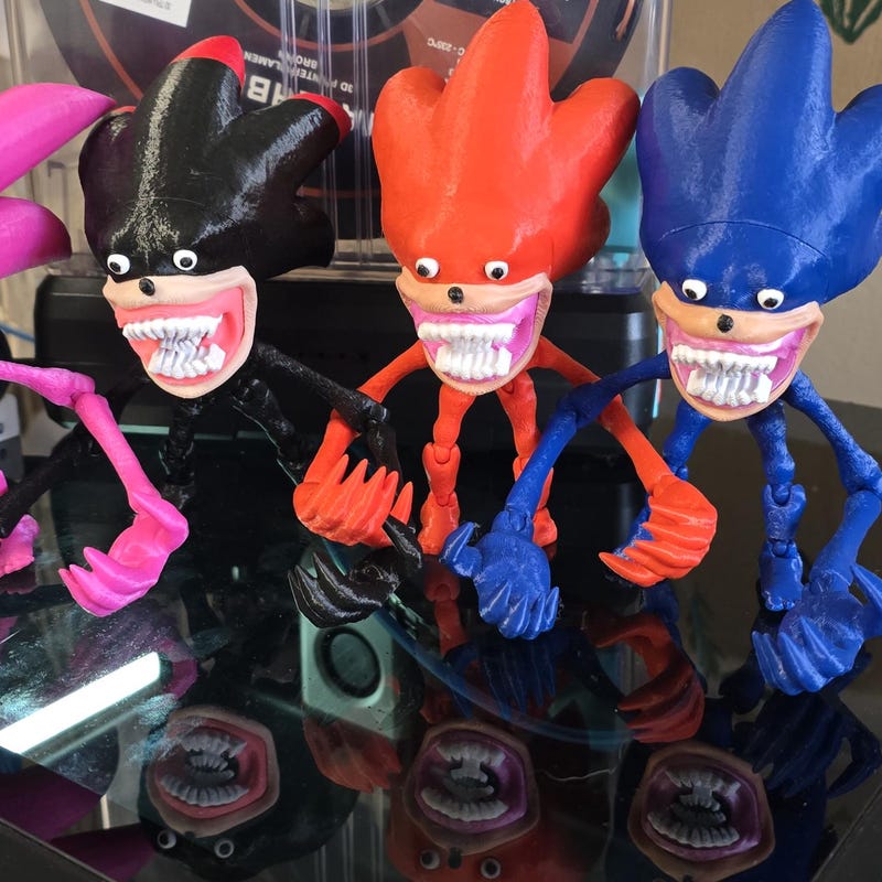 Shin Sonic Plush - Etsy