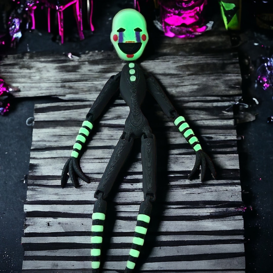 Glowing Marionette Puppet of FNAF five Nights at Freddy's 24cm or 10in ...