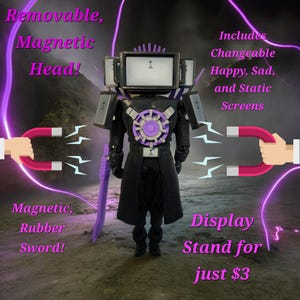 Upgraded Titan Tv Man Costume - Etsy