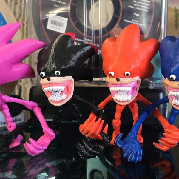 Shin Sonic Plush - Etsy