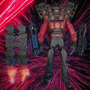 Titan Speaker Man Toy - Etsy