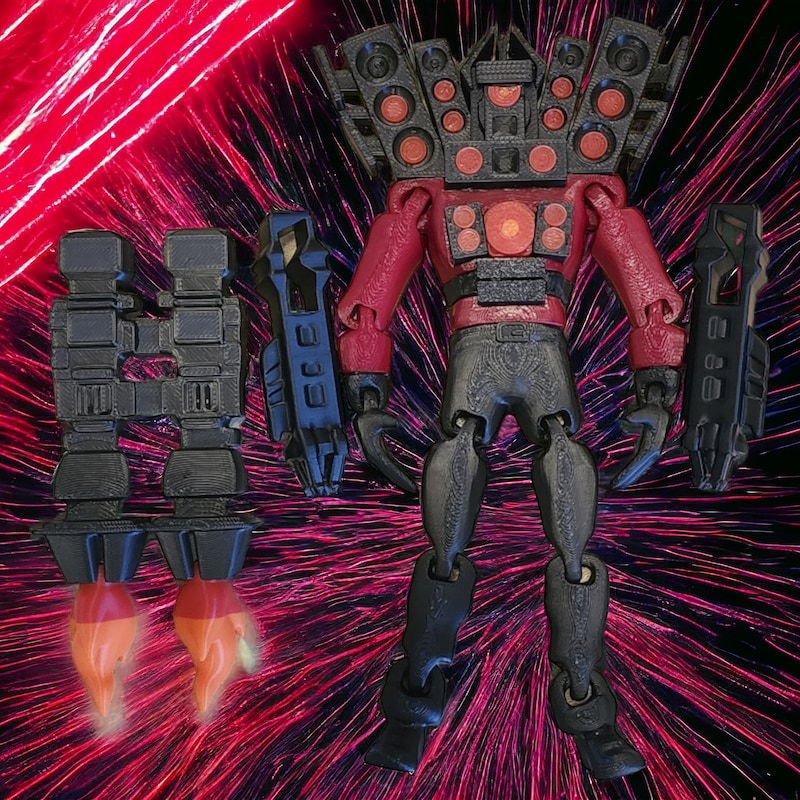 Titan Cameraman Toy - Etsy