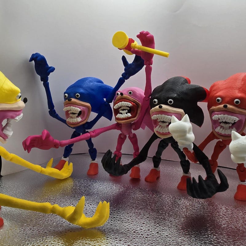 Shin Sonic Plush - Etsy