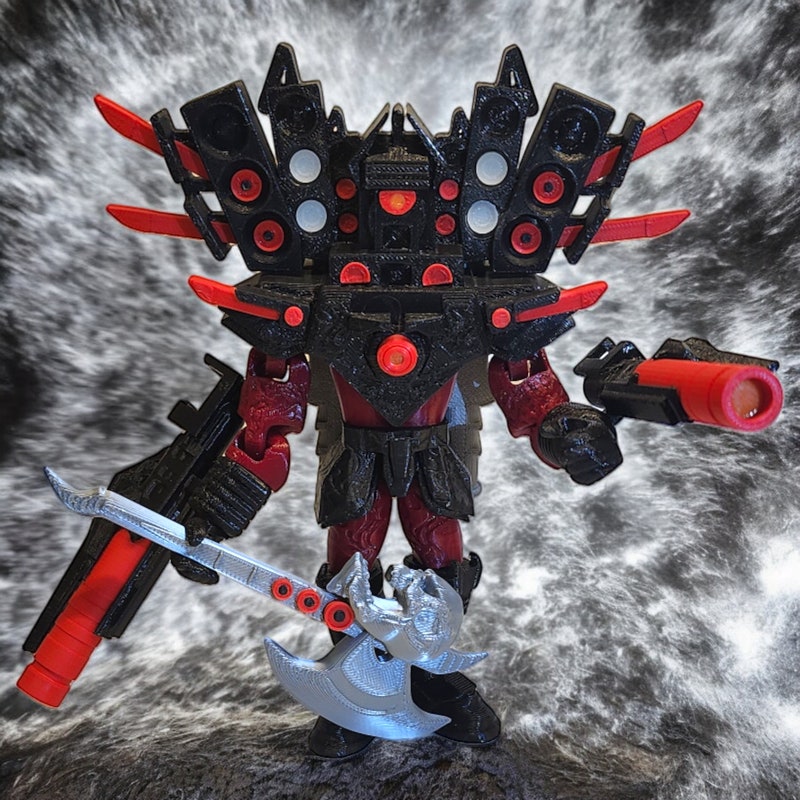 Titan Speaker Man Toy - Etsy