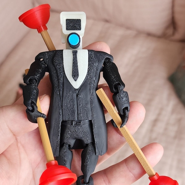 Skibidi Toilet Figures - Etsy