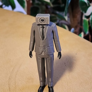 Skibidi Toilet Camera Man Skibity Skibiti Skibidi 9cm - Etsy UK