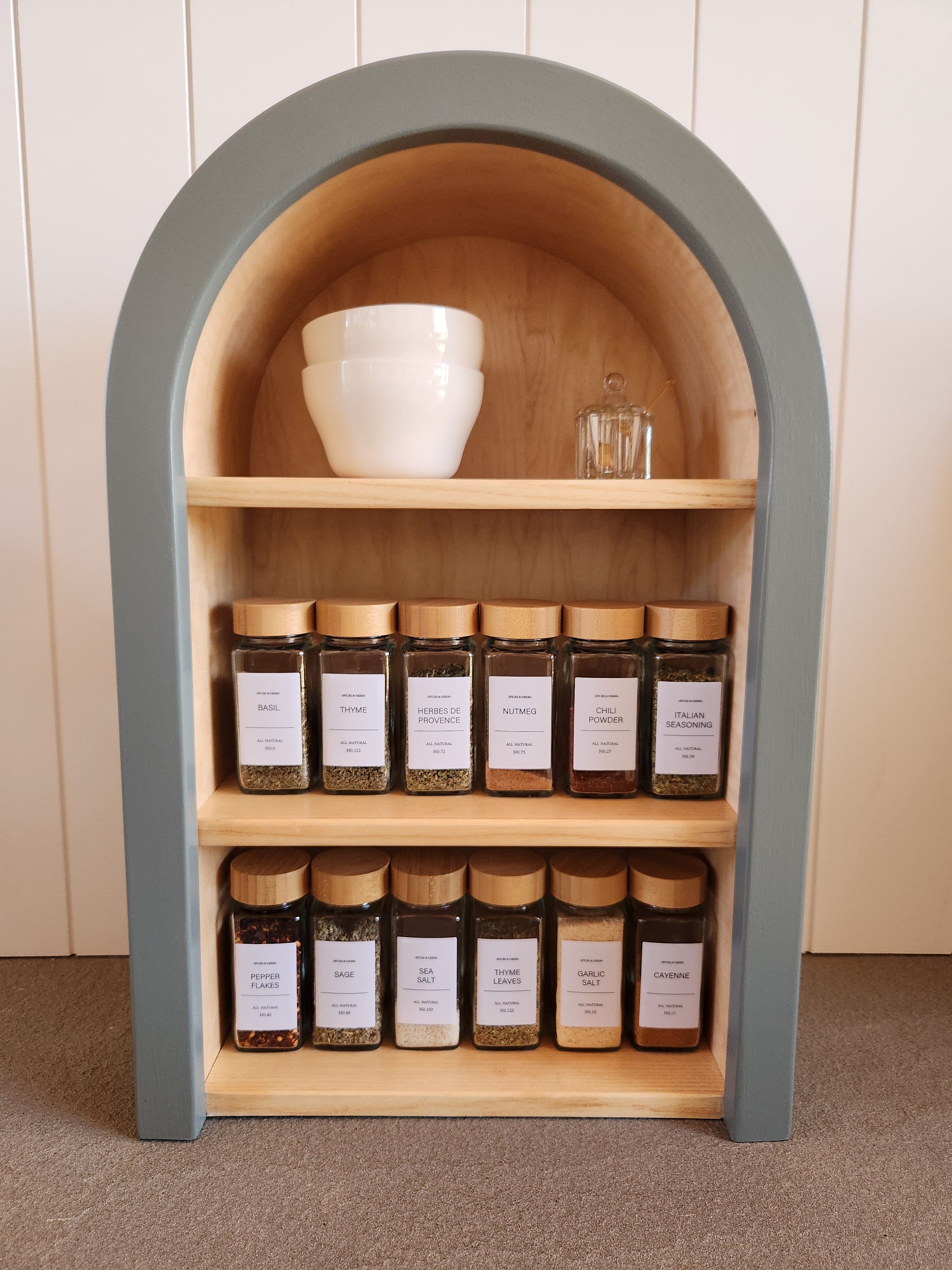 Small Arched Shelving Unit/cabinet Hanging or Countertop - Etsy