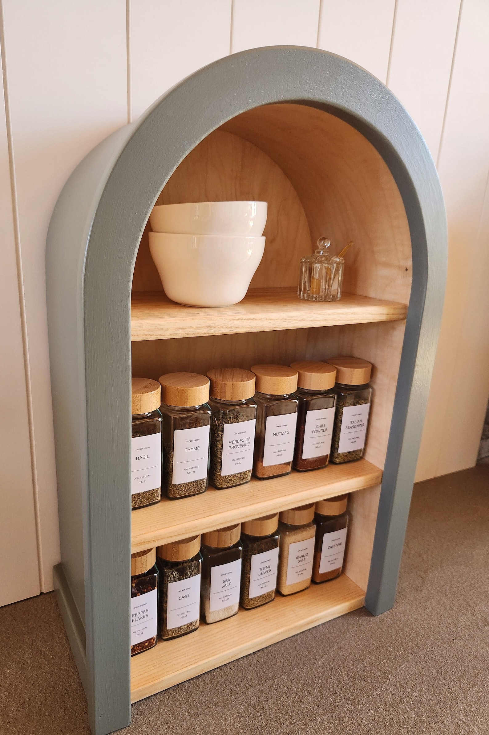 Small Arched Shelving Unit/cabinet Hanging or Countertop - Etsy