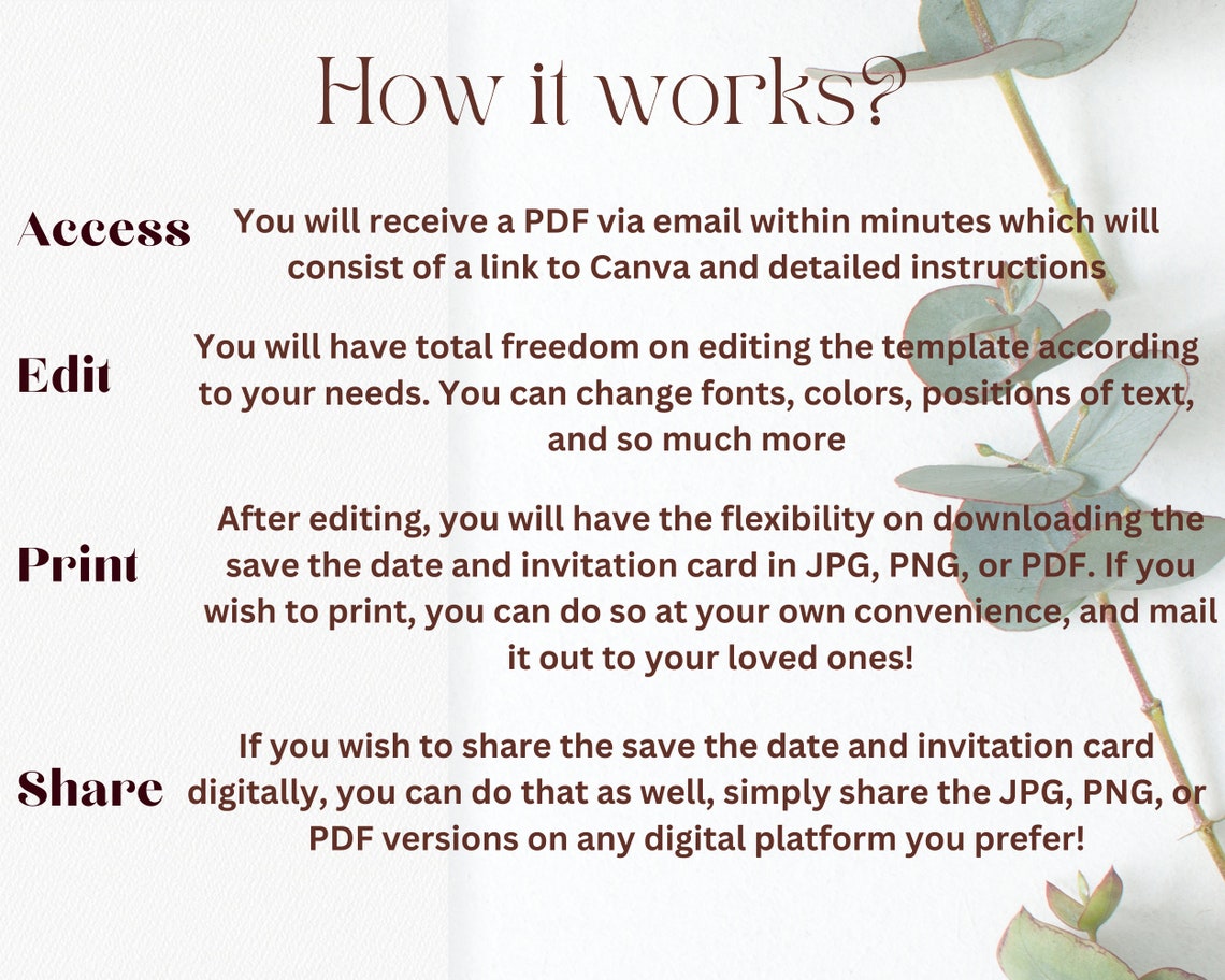 Editable Muslim Wedding Evite Muslim Wedding Invitation Save the Date ...