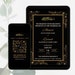 Editable Muslim Wedding Evite Muslim Wedding Invitation Save the Date ...