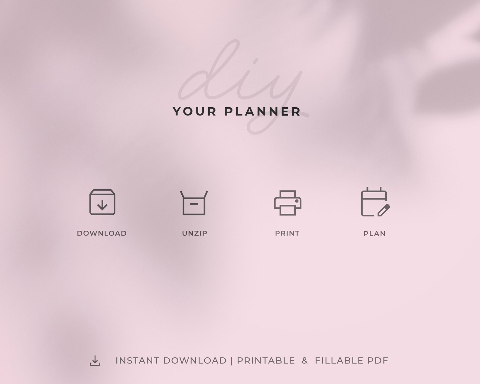 Daily Planner Template With 3 Layouts. Easily Printable and Fillable ...