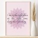 Positive Affirmation Wall Art, Digital Positive Quote, Printable Pink ...
