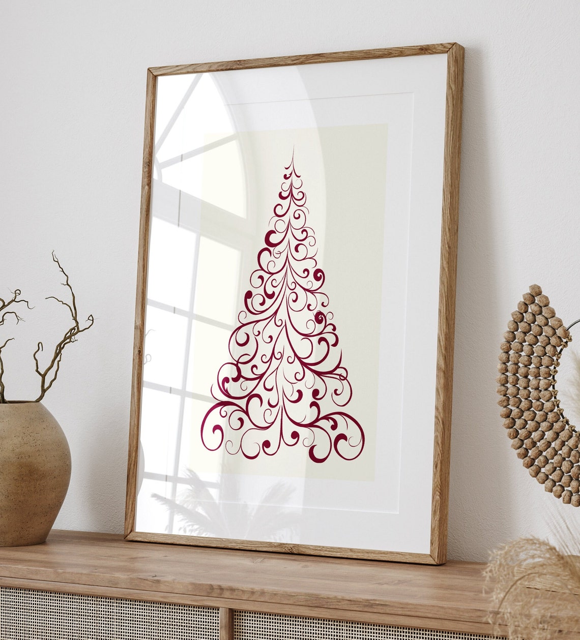 Christmas Wall Art Set, Digital Download, Christmas Print, Holiday ...