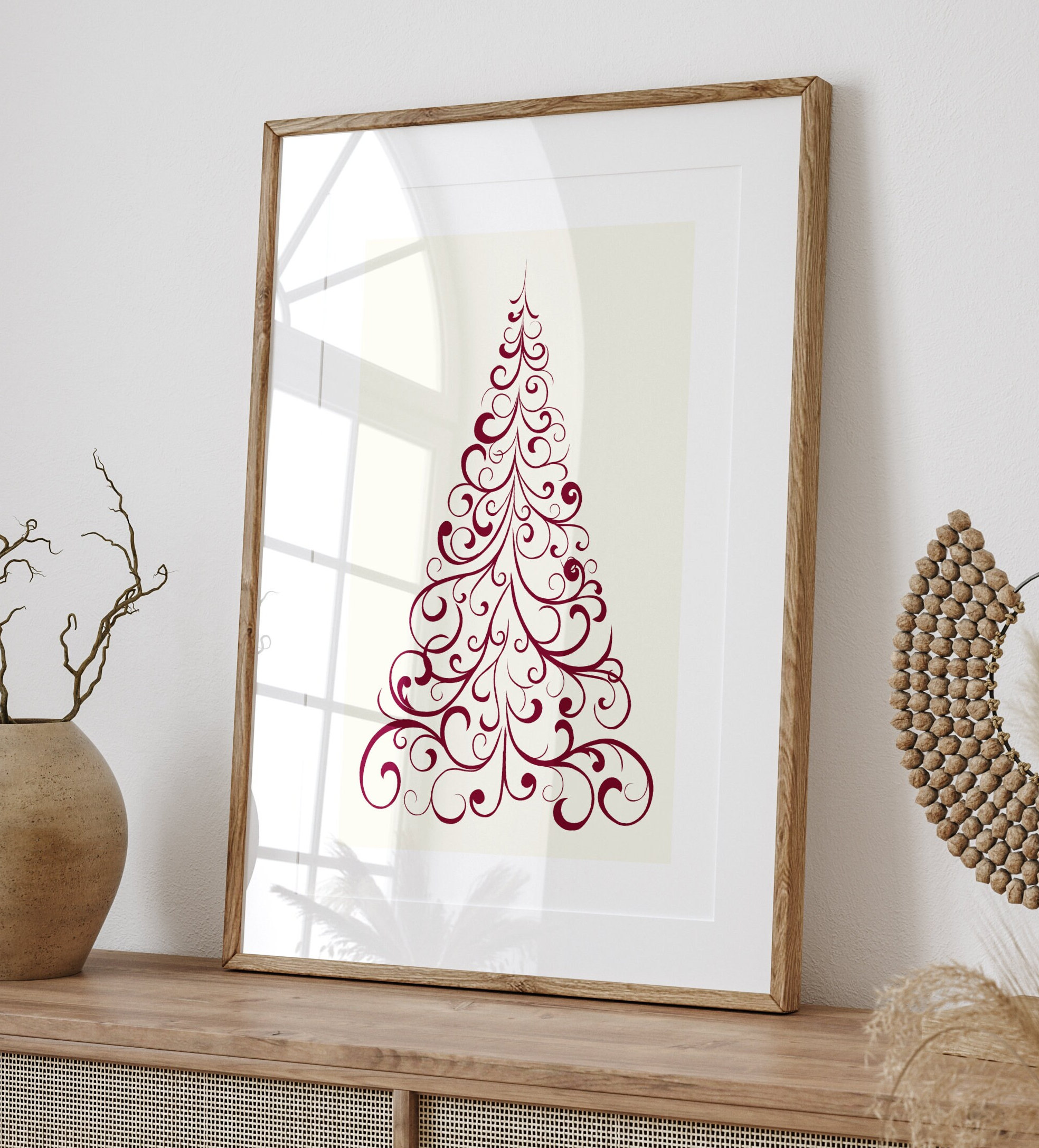 Christmas Wall Art Set, Digital Download, Christmas Print, Holiday ...