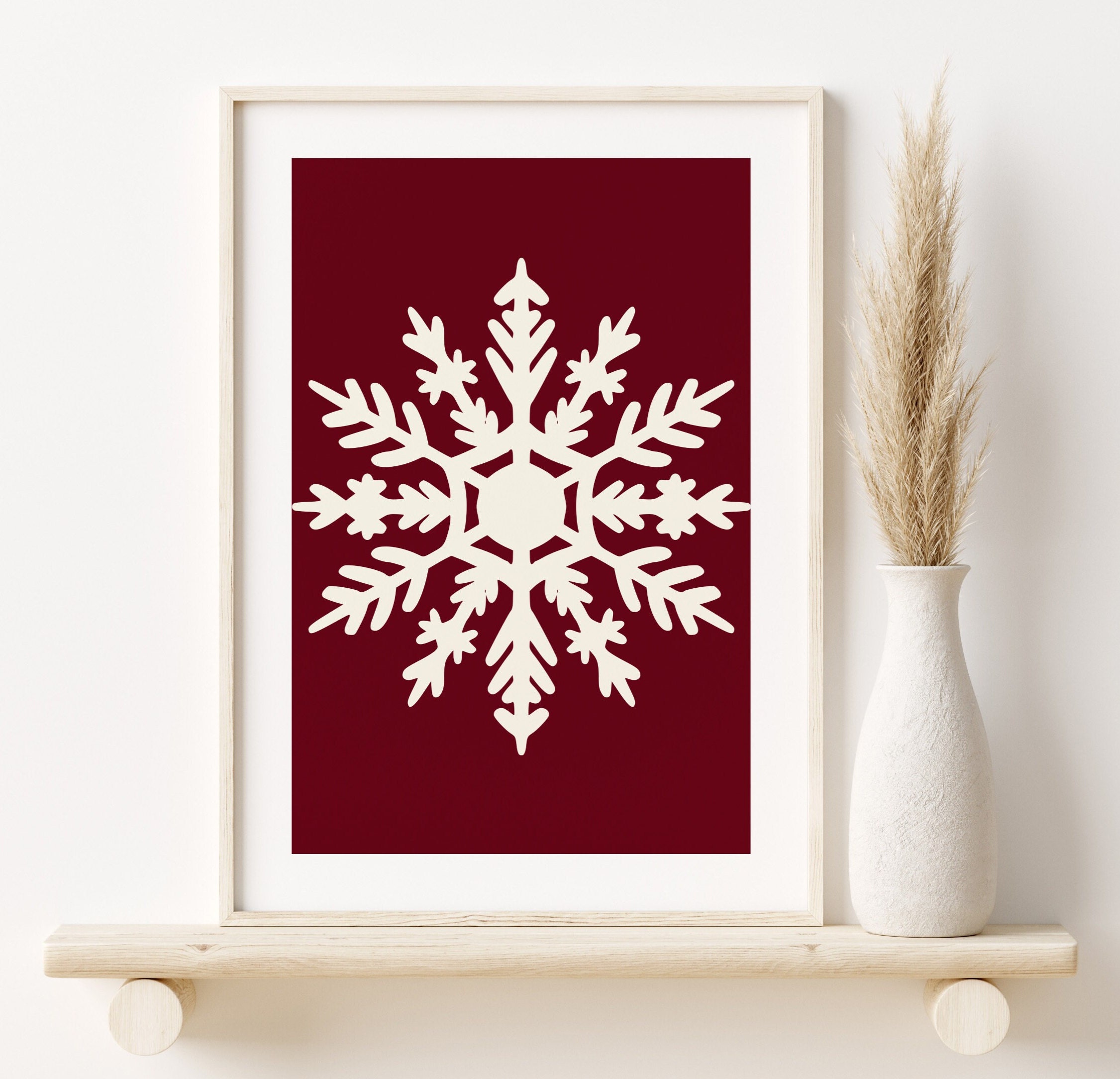 Christmas Wall Art Set, Digital Download, Christmas Print, Holiday ...