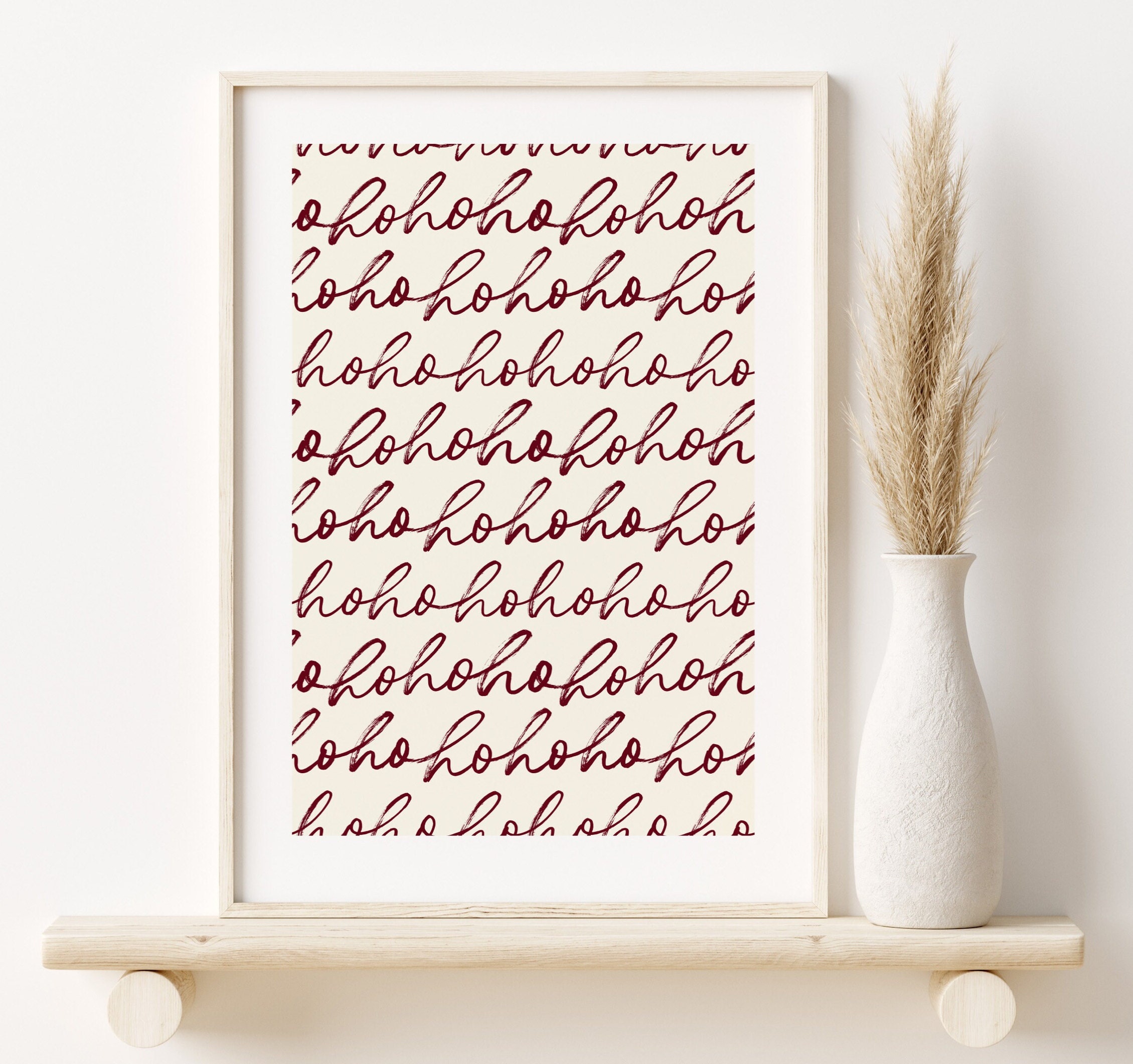 Christmas Wall Art Set, Digital Download, Christmas Print, Holiday ...