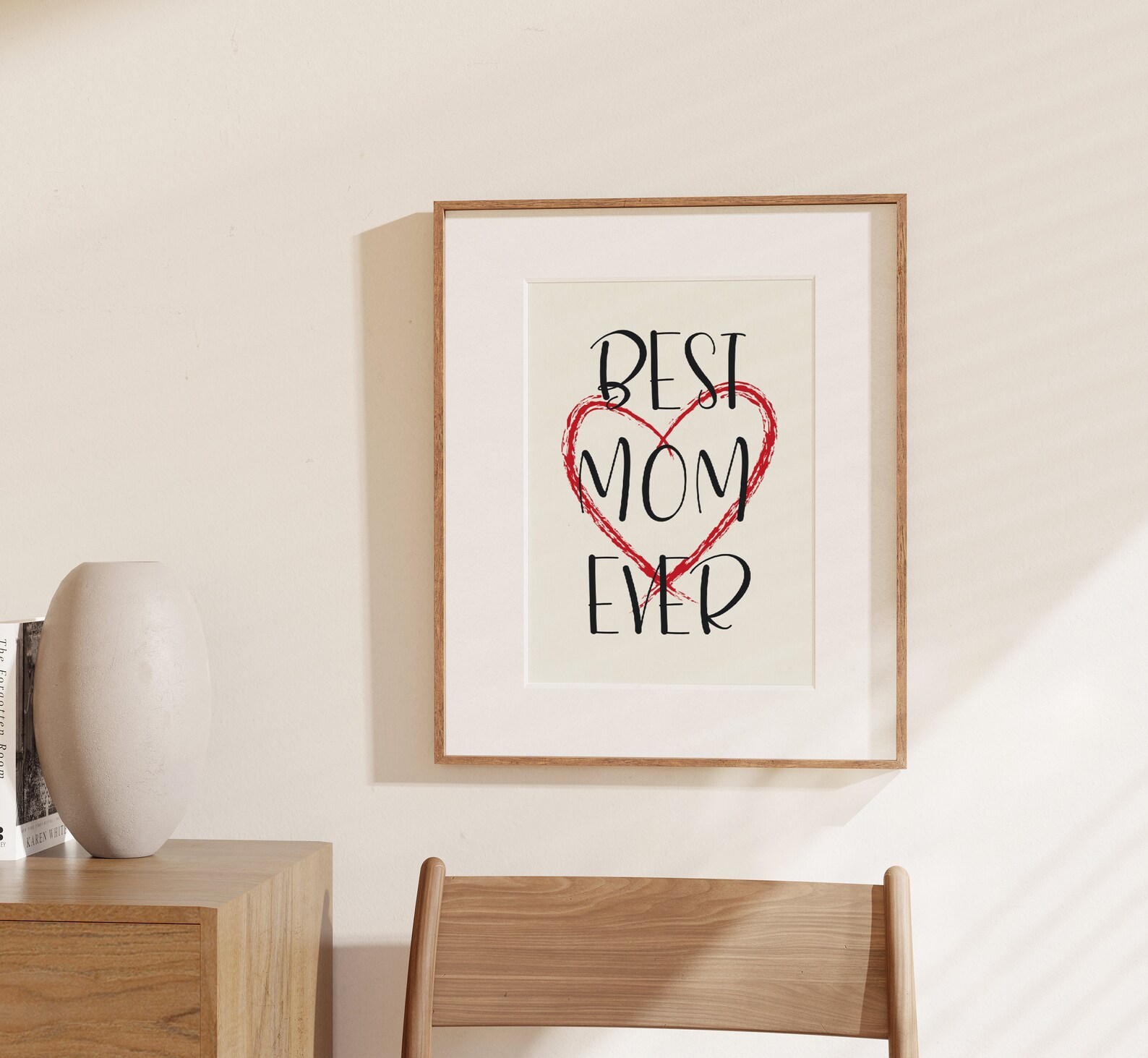 Best Mom Ever Poster, Digital Wall Art, Printable Decor, Mother's Day ...