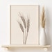 Modern Wheat Poster, Digital Download, Printable Wall Art Set, Wheat ...