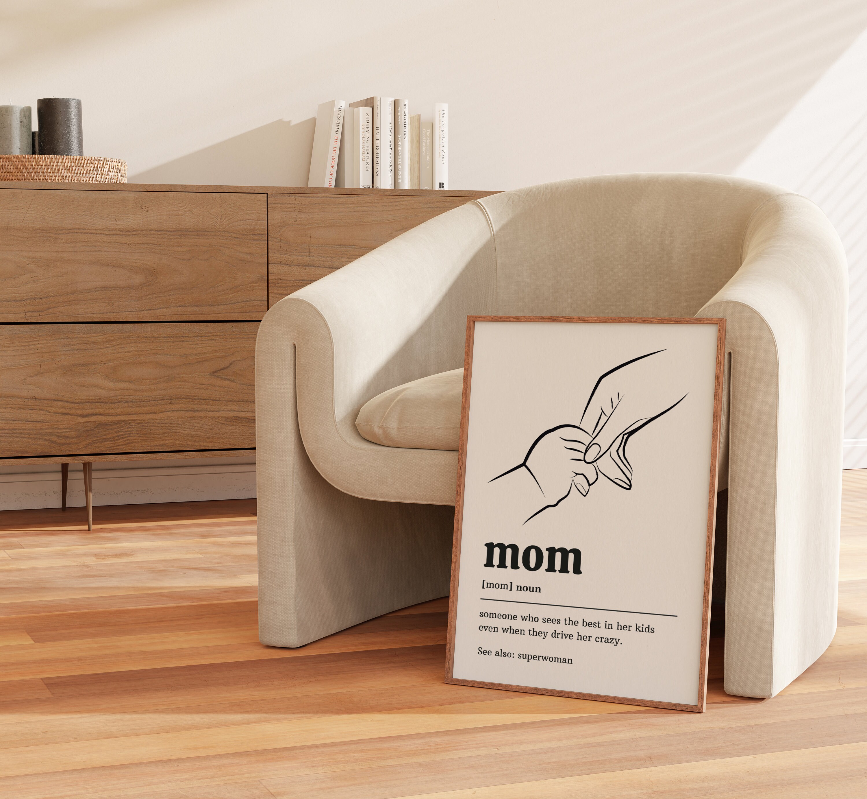 Mom Definition Print, Digital Download, Mother's Day Poster, Printable ...