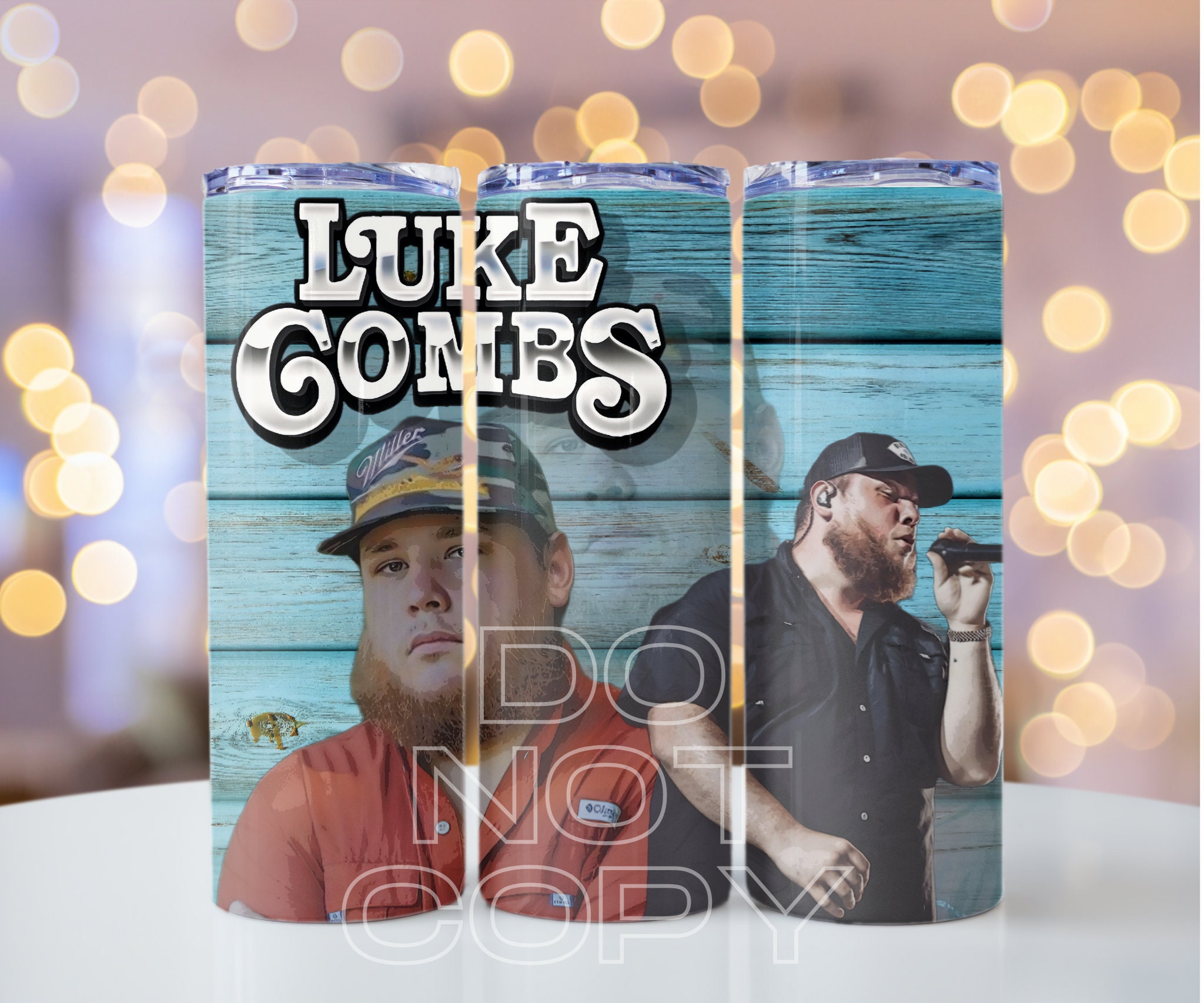 LUKE COMBS Tumbler Wrap - Etsy