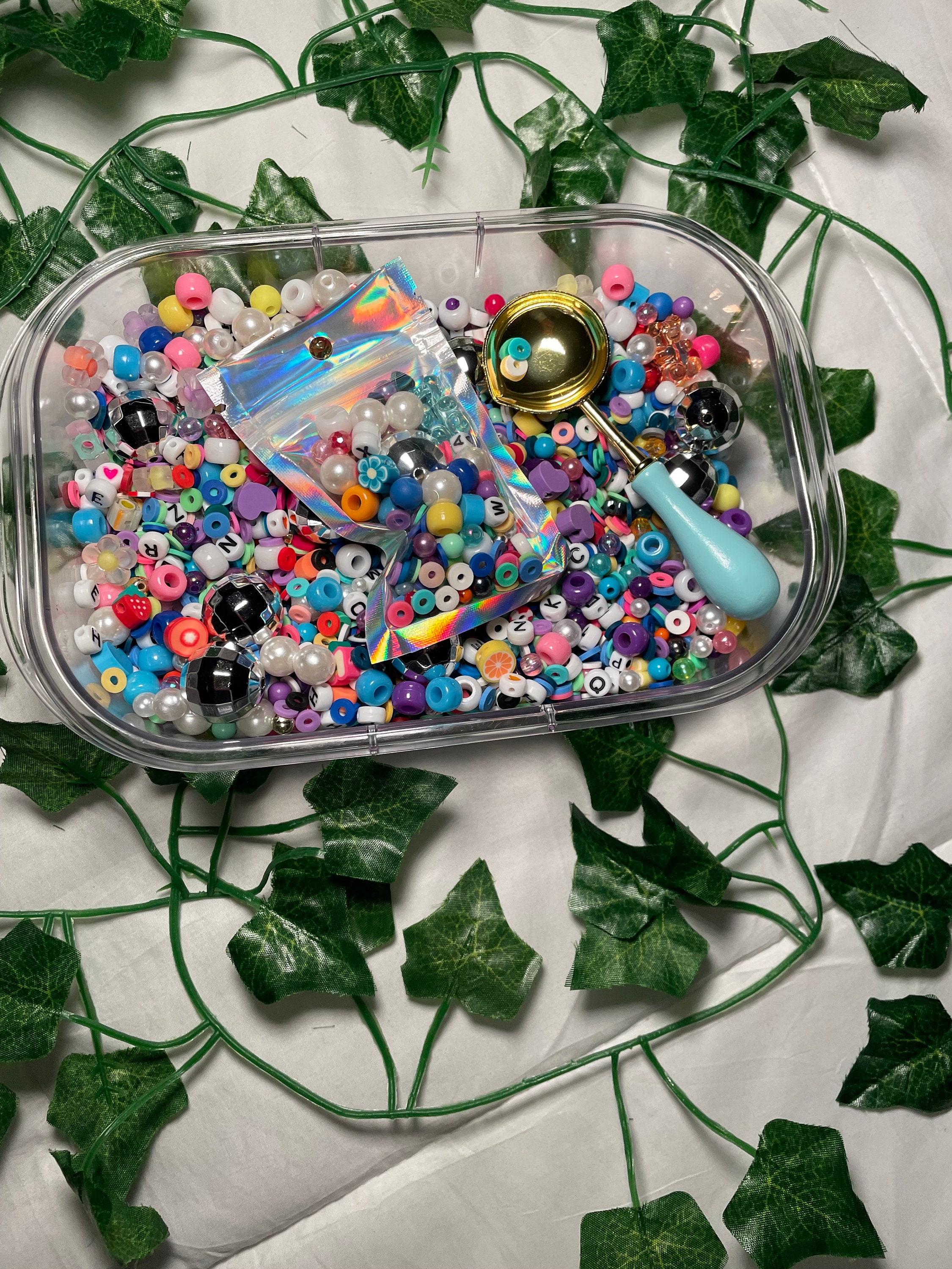 Preppy Bead Confetti, Bead Confetti, Clay Bead Confetti, Beads, Preppy ...