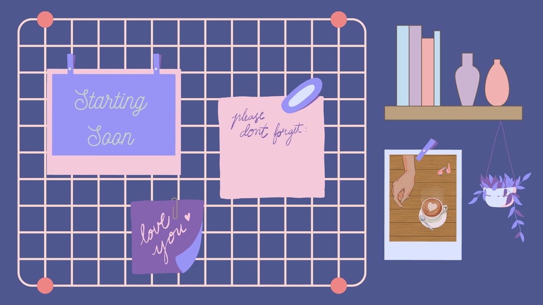 ANIMATED Lofi Starting Soon Screen for Live Streams on Twitch and ...