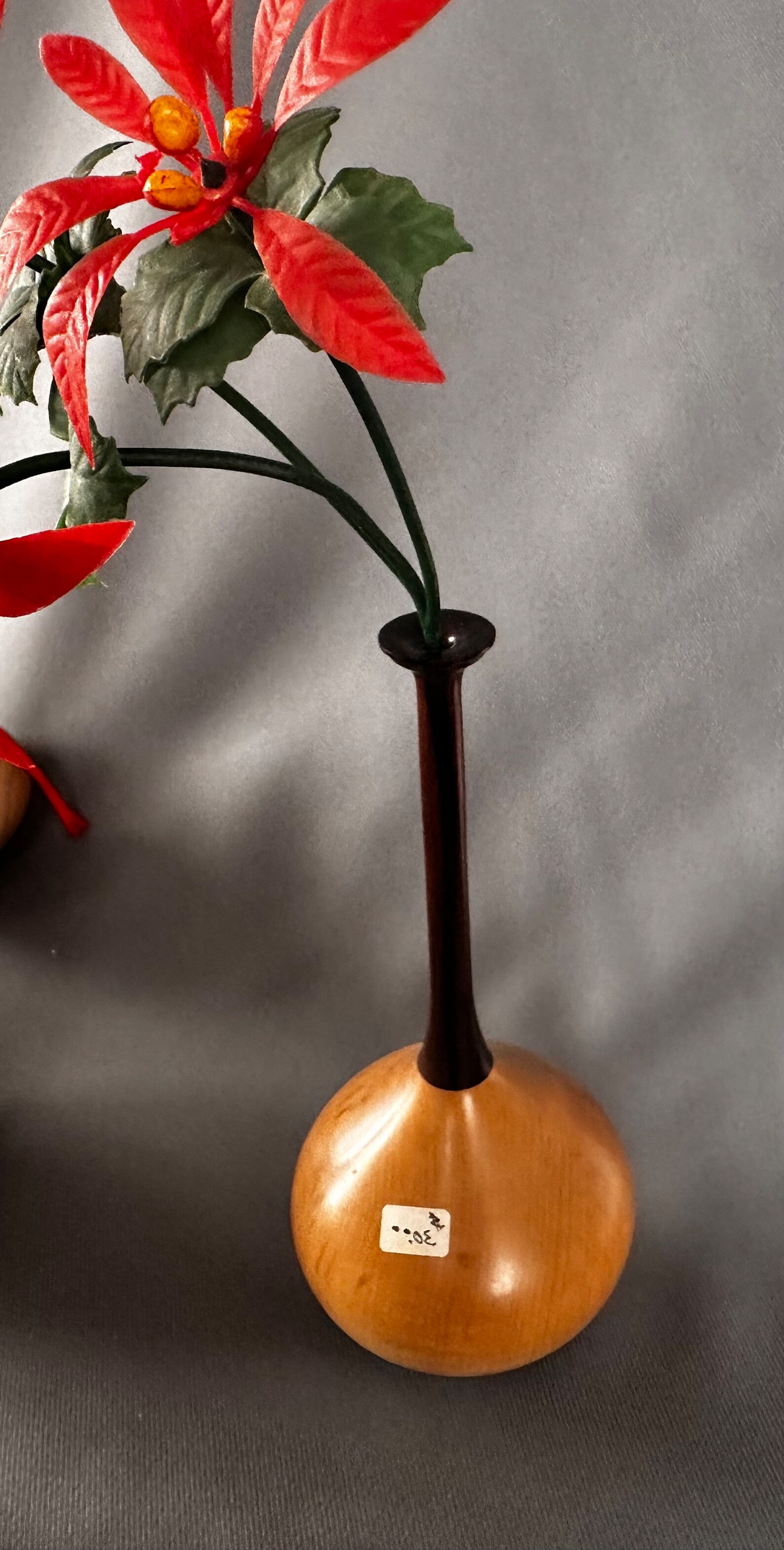 Hand-turned Vases Made With Curly Maple & Walnut - Etsy