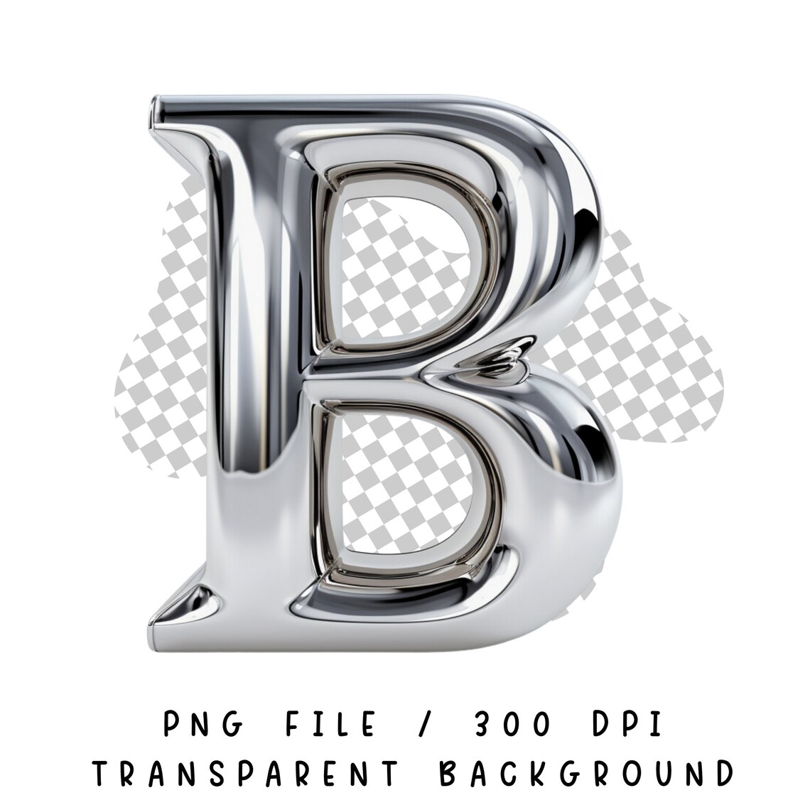 Metallic Balloon Alphabet Set, Silver Letter A-Z Alphabet, Letters With ...