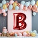 Red Glossy Balloon Alphabet Letters Set (digital Download) - Etsy