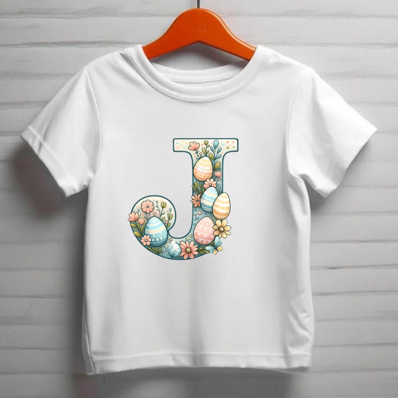 Easter Alphabet A-Z, Easter Egg Decor PNG, Printable Alphabet, Easter ...