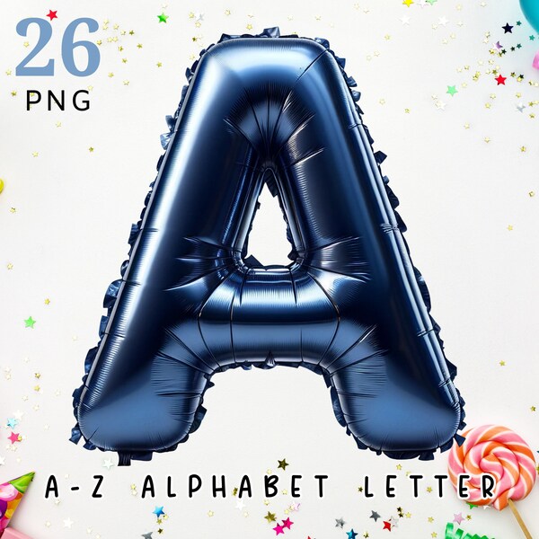 Birthday Balloon Letters - Etsy