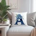 Blue Floral Alphabet Letters PNG, Flower Monogram, Blue Flower Letters ...