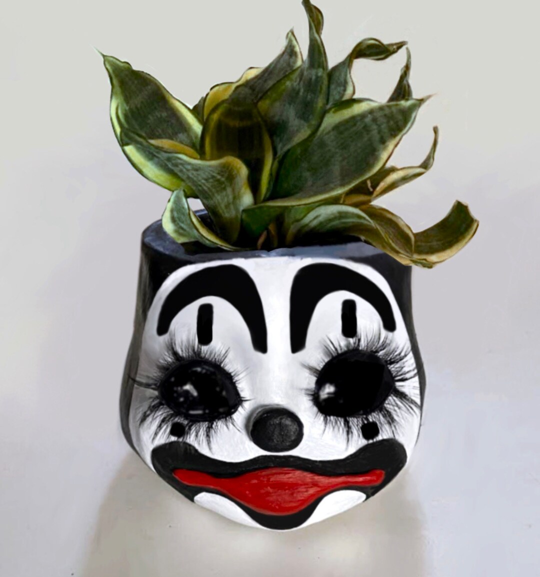 Juggalo Insane Clown Posse Face Succulent Planter Vase for Indoor ...
