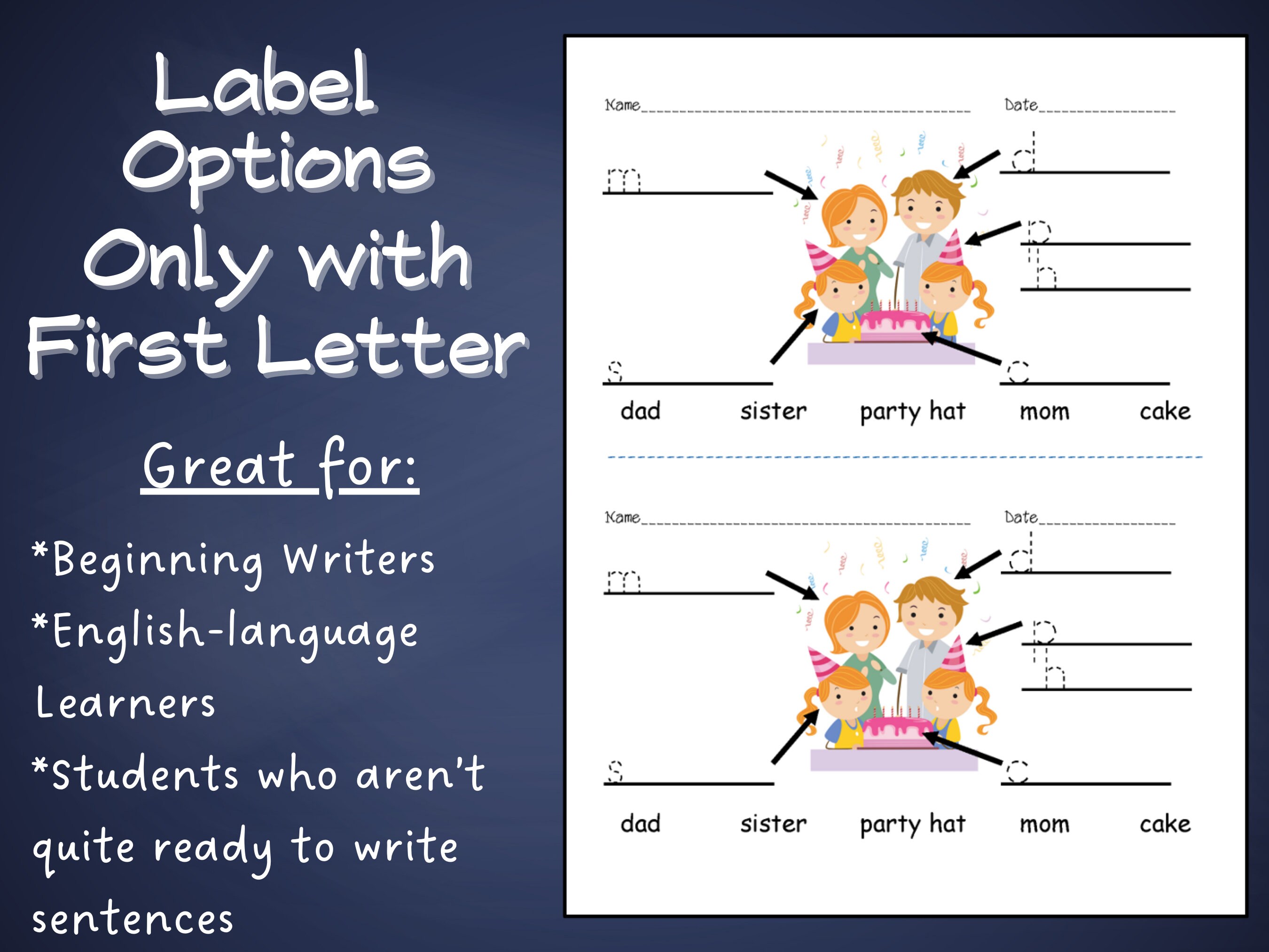 5 Senses No-prep, Differentiated Picture Prompts for Writing Beginning ...
