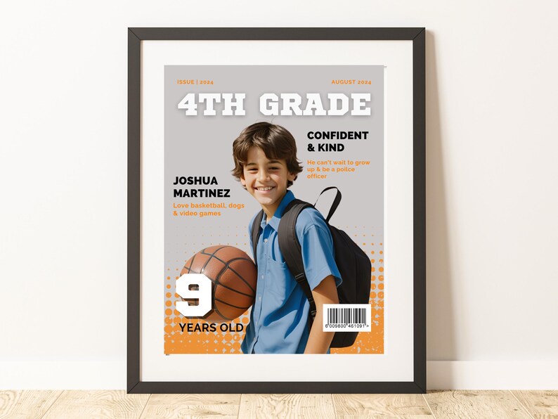 Back to School Magazine Cover Templates & Tutorial, 3 Magazine Cover ...