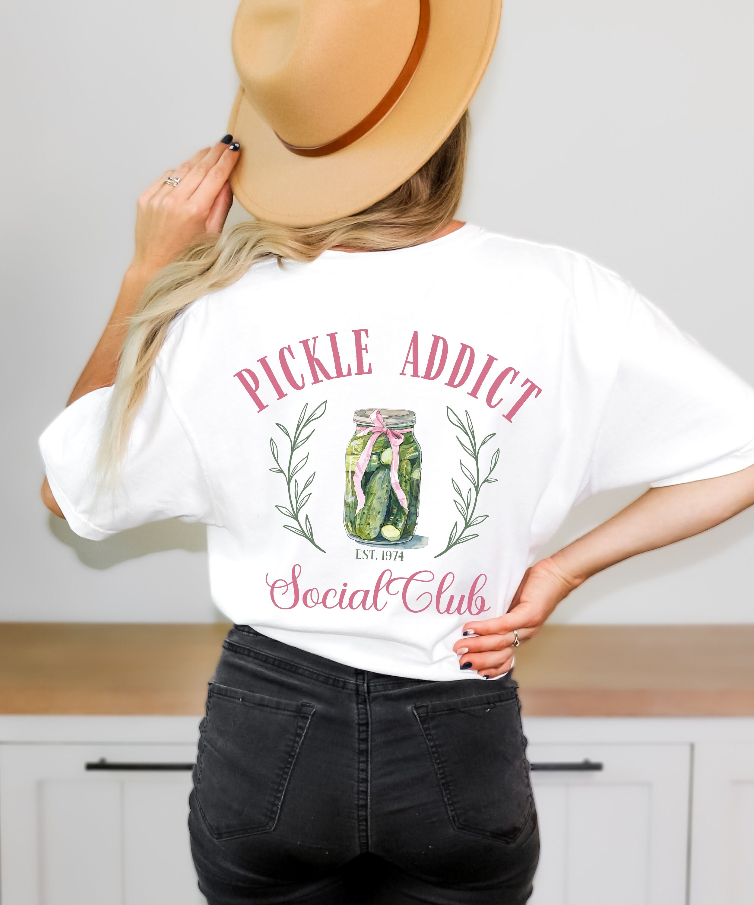 Funny Pickle Addict Shirt Pickle Lover Social Club T-shirt, Adorable ...