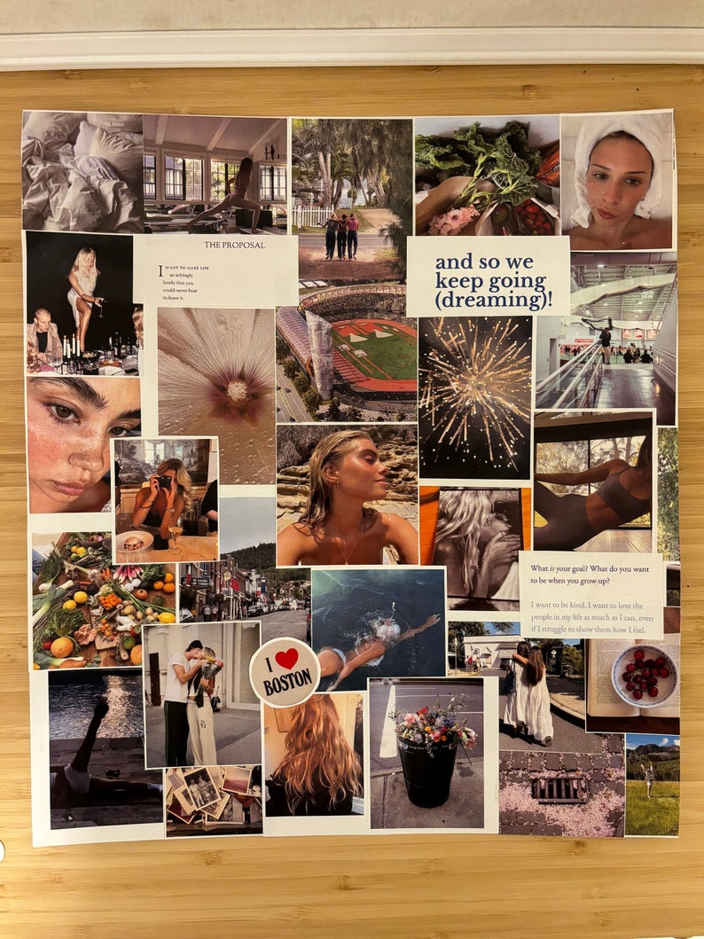 Custom Vision Board - Etsy