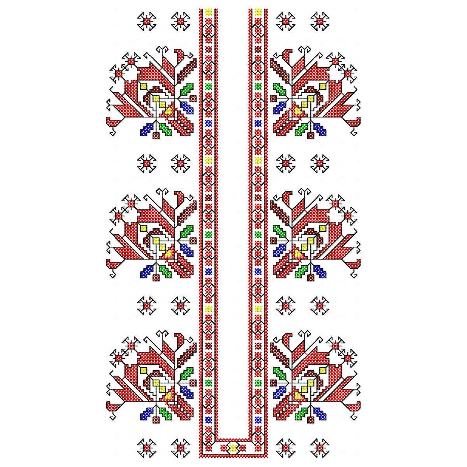 472 - Bulgarian Embroidery, Shevitsa, Cross Stitch, From an Old ...