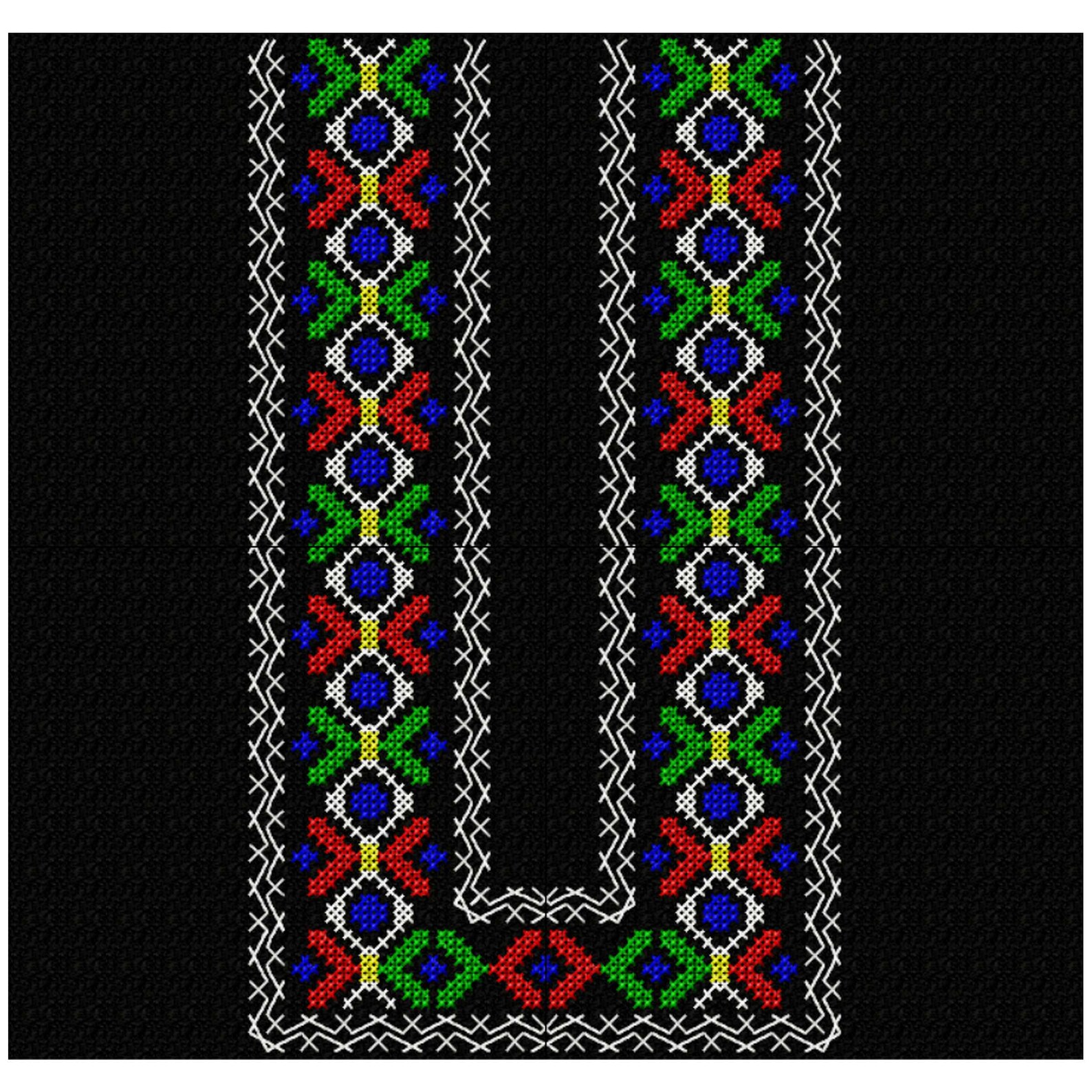 241 Bulgarian Embroidery, Shevitsa, Cross Stitch - Etsy